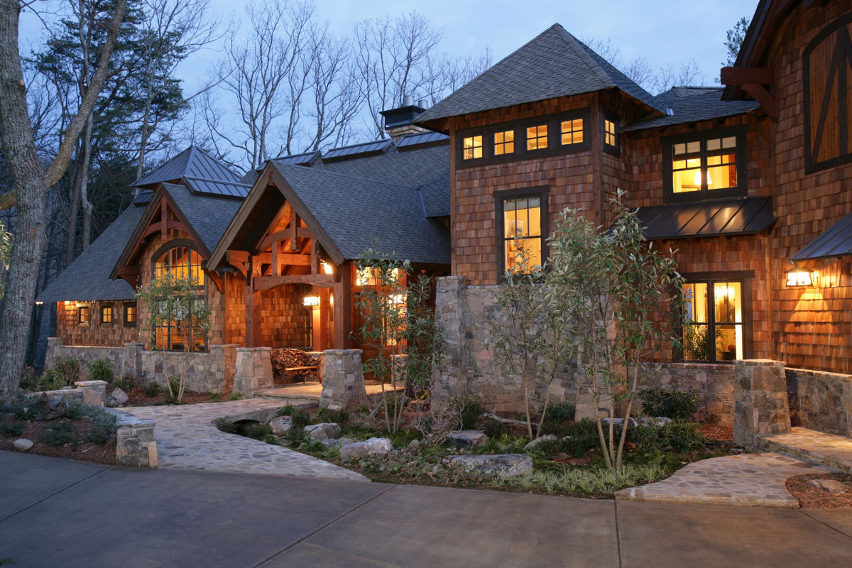 Small and Modern Timber Frame Homes Plan at The Hardwood Mall