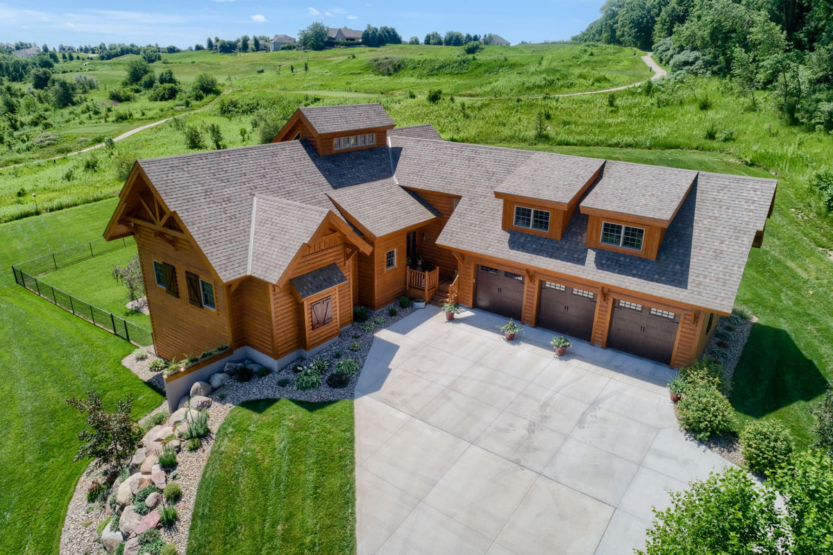 Custom Timber Frame Homes at The Hardwood Mall