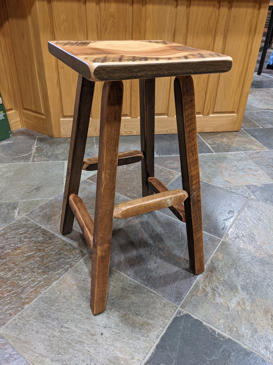 Reclaimed 30" Bar Stool, Square Seat – The Hardwood Mall